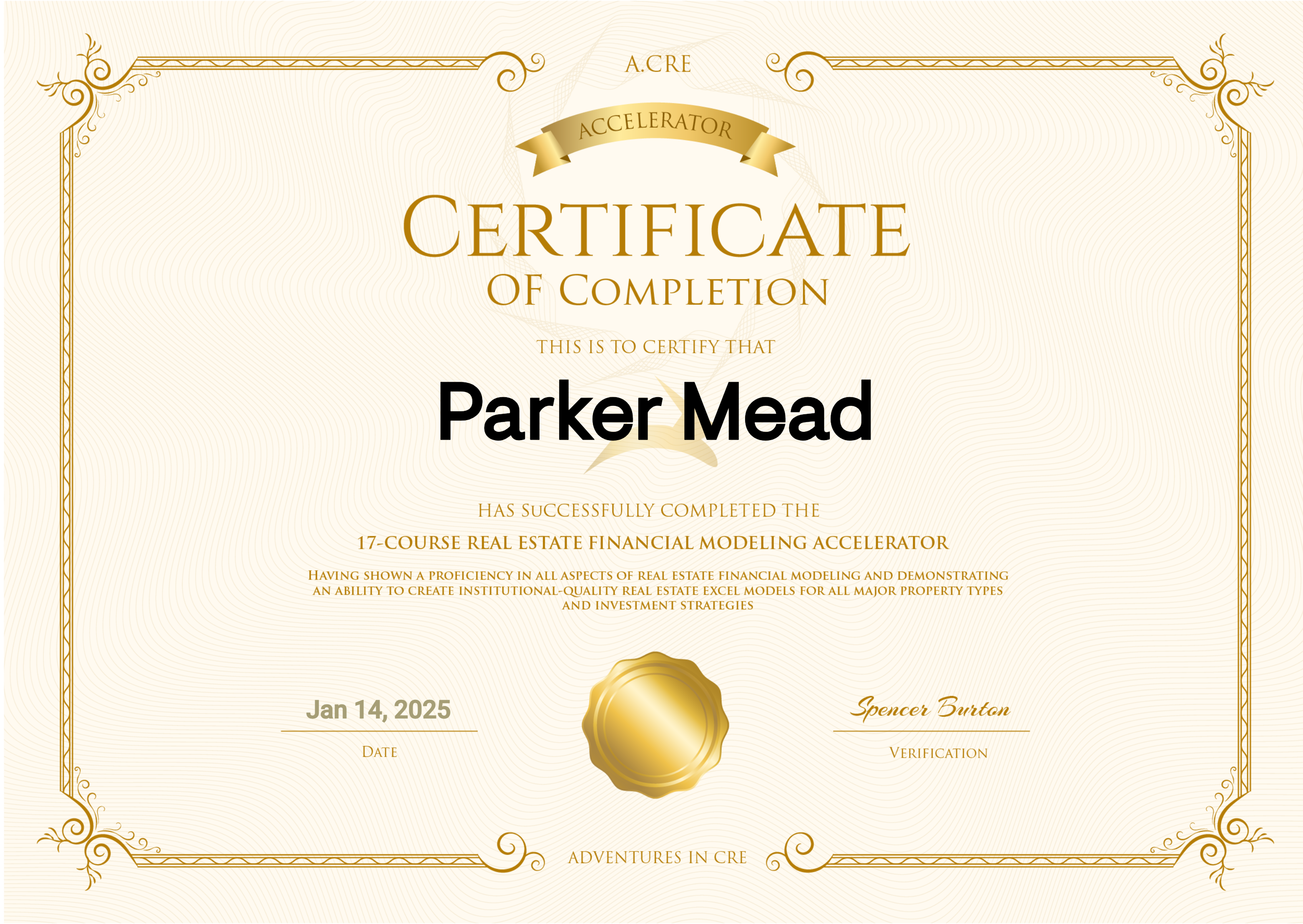Parker Mead - Development Analyst | Assistant Superintendent | LinkedIn